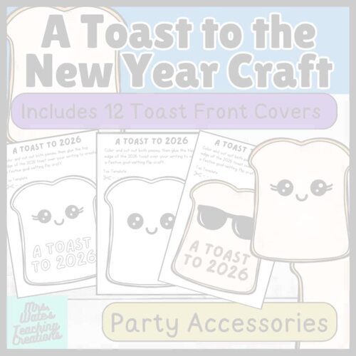 2026 New Years Goal Setting Flip Book Interactive Toast Craft | January ...