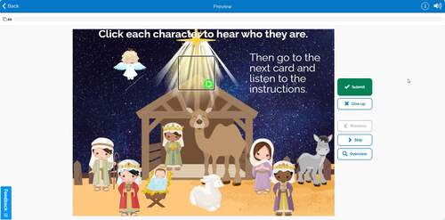 Listening & Following Directions Auditory Memory Boom Cards Christmas ...