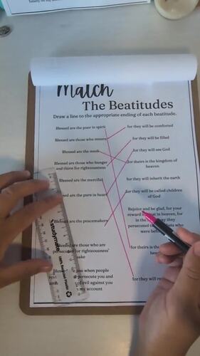 The Beatitudes Activities - Middle School Religion & Catholic ...