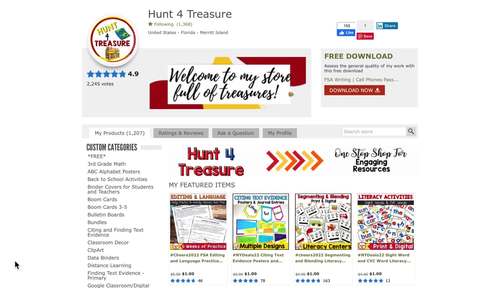 TPT Store Leaderboard Banner | Editable Templates with Canva by Kyla's ...