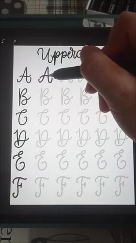 Bouncy Monoline Calligraphy Workbook by Bassoonartwork | TPT