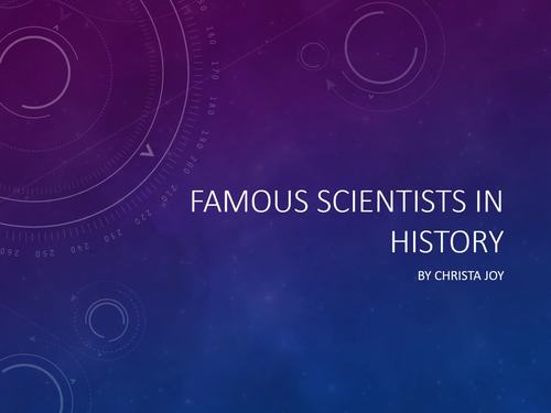 Famous Scientists Unit for Special Education with complete lesson plans