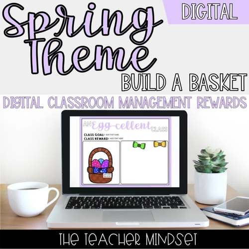 Build a Basket | Spring Theme | Digital Classroom Rewards | TPT