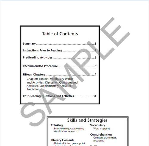 Ben and Me Novel Units® Teacher Guide Novel Study | TPT