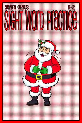 SIGHT WORD ACTIVITY Christmas Coloring Pages High Frequency Words ...