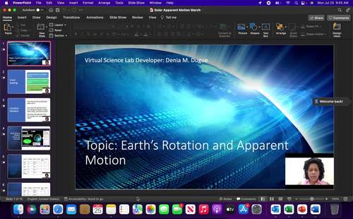 Earth's Rotation and the Sun's Apparent Motion during December | TPT