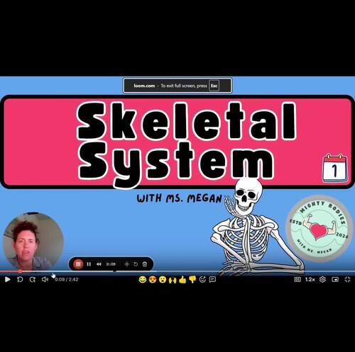 Elementary Skeletal System Mega Bundle | Fun PE Lessons & Activities