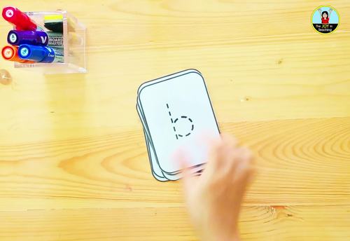 Alphabet Tracing Flashcards by The Joy in Teaching | TPT