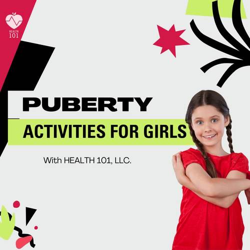 Puberty: Girls Health Curriculum + Activities- Body Development and ...