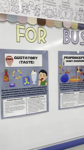 The 8 Senses: Quick-Reference Sensory System Posters (SPED & Gen Ed)