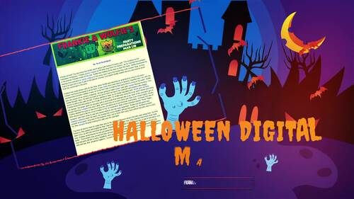 HALLOWEEN DIGITAL MAD LIB PARTS OF SPEECH ACTIVITY by K's Digital Store