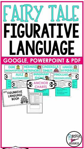 Figurative Language, Fairy Tale Story Worksheets, Fairy Tale Activities