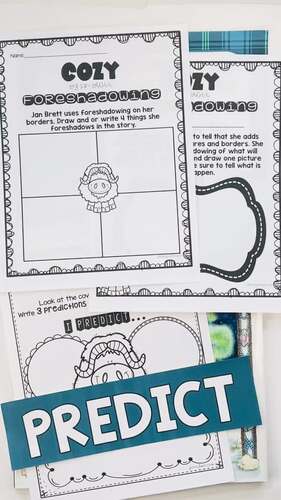 Cozy Book Companion Activities Reading Comprehension Writing & Craft