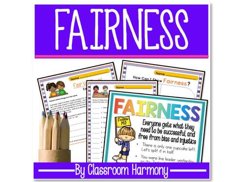 FAIRNESS Social Emotional Learning Lessons - Character Ed by Classroom ...