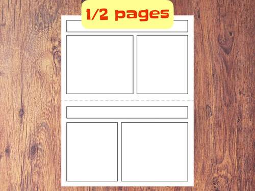 Comic Strip Templates by Loreen Leedy | TPT