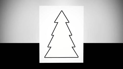 Tessellation Christmas Tree | Collaborative Winter Activity Decoration ...