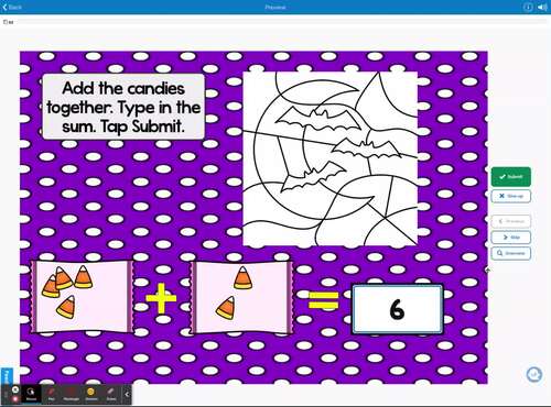 Halloween Candy Addition BOOM™ Cards by Little Library of Learning