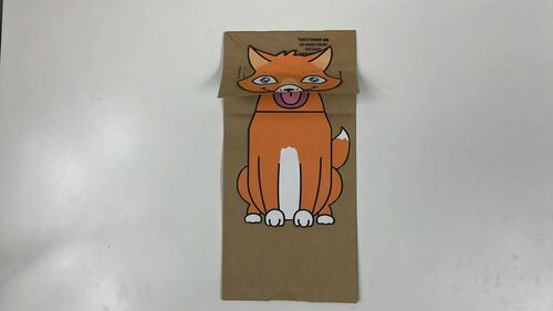 Fox Animal Puppet Craft and Speech Therapy Lesson Plans with Visual Support