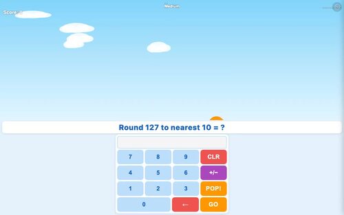 3rd Grade Rounding Math Game | Math Center Chromebook by Kick My Math