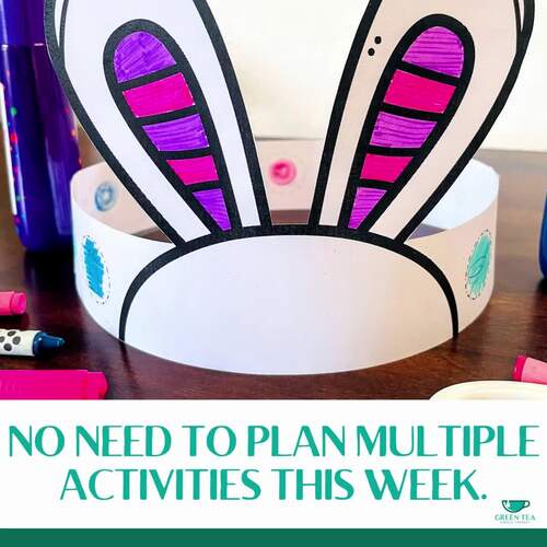 Easter Speech & Language Craft Bunny Headbands - Spring Speech Therapy ...