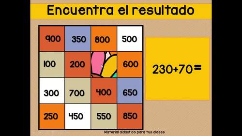 Sumas y Restas- Acción de gracias- matemáticas- Power Point- Spanish ...