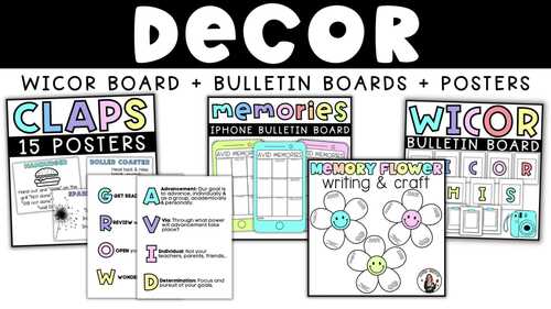 AVID Decor Bundle - Bulletin Boards and Classroom Posters by AVID Nerds