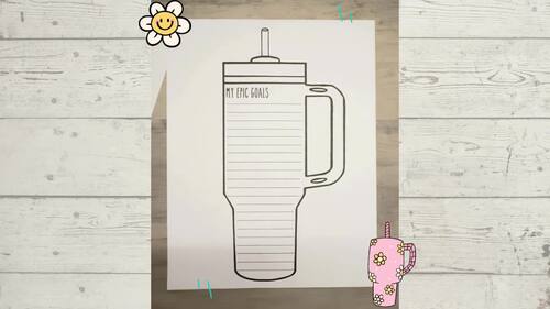 All About Me Tumbler! Fun Back To School Activity - Beginning Of The ...