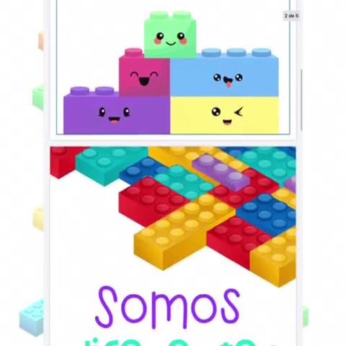 Posters- LEGO Decor Theme- Spanish, English, Catalan. by Ideas Clase abc