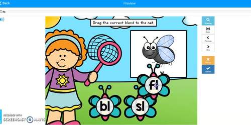 BUNDLE Consonant Blends BOOM Cards and Google Classroom Distance Learning