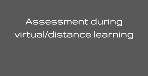 Assessment during virtual/distance learning (secondary level) | TpT