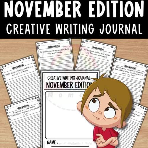 Creative Writing Journal: November Edition by KIDs Education Moment