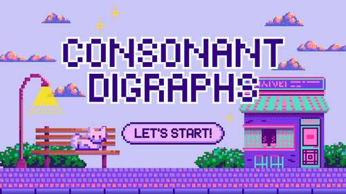 Consonant Digraphs (Game) by ABC KidZone | TPT