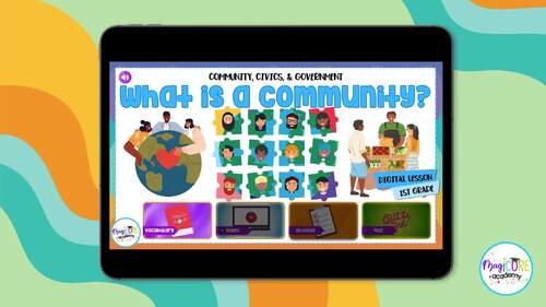 What is a Community Digital Social Studies & Civics Activity Video ...