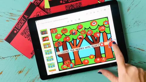 YEAR LONG DIGITAL PHONICS! Google Slides, Seesaw, PPT GROWING Bundle