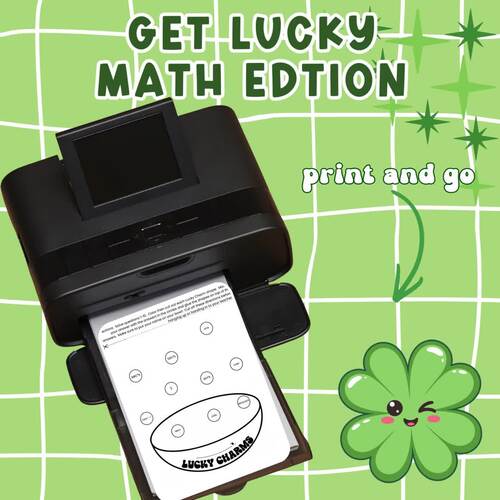 Geometry - Trigonometry Right Triangle Trig St. Patrick's Day Worksheet ...