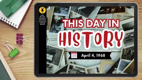 THIS DAY IN HISTORY LINKtivity®: April 4, 1968 - MLK Jr. Is Assassination