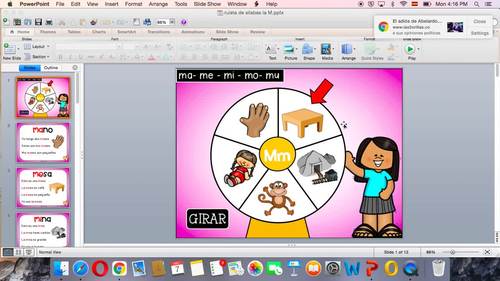 Ruleta de Sílabas en PowerPoint | Lectura Inicial | BUNDLE by Sra Tatiana