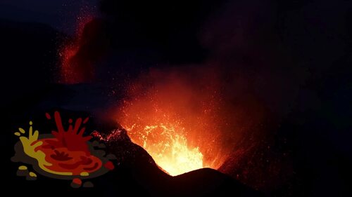 Volcanoes for Kids – 3-Minute Educational Video with Voiceover & Real ...