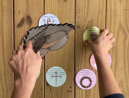 He is Risen Empty Tomb Craft, Easter Sunday School Activity ...