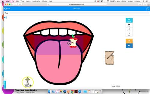 Sorting Fronting Minimal Pairs in Speech Therapy - Backing Phonology