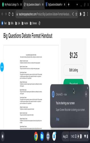 Big Questions Debate Format Handout by The Drama GOAT | TPT