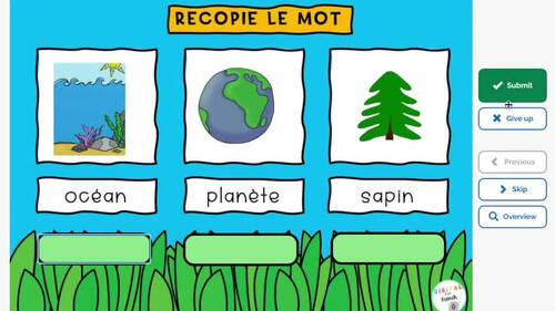 French Earth Day activities BOOM CARDS | Jour de la Terre SET 3 | TPT