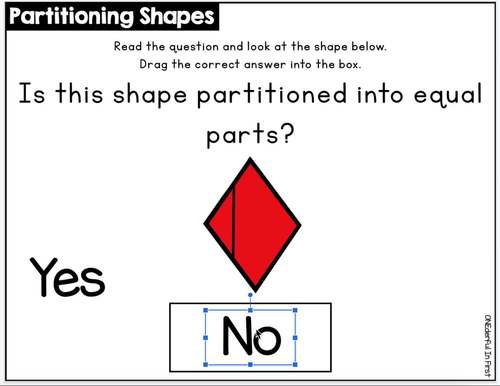 Partitioning Shapes for Google Slides (Partitioning Shapes Into Equal Parts)