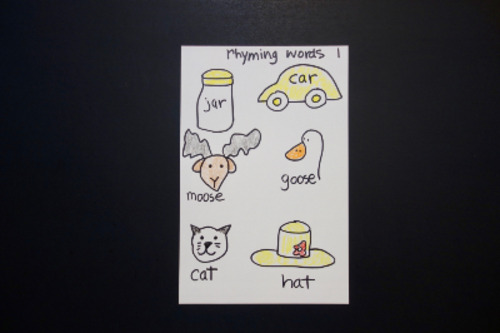 Let's Draw Rhyming Words 1! by Patty Fernandez Artist | TPT