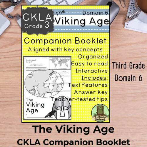CKLA The Viking Age Companion Booklet, Grade 3 Domain 6 | TPT