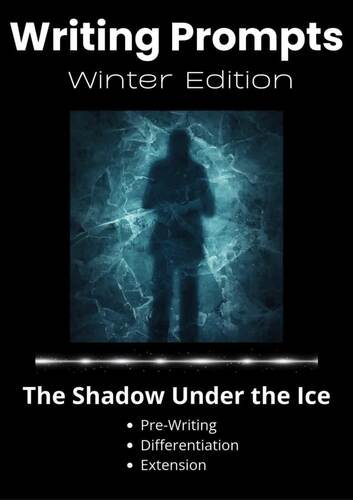 Winter Writing Prompts BUNDLE | 10 SEL + Sensory + Scaffolded Tasks (No ...