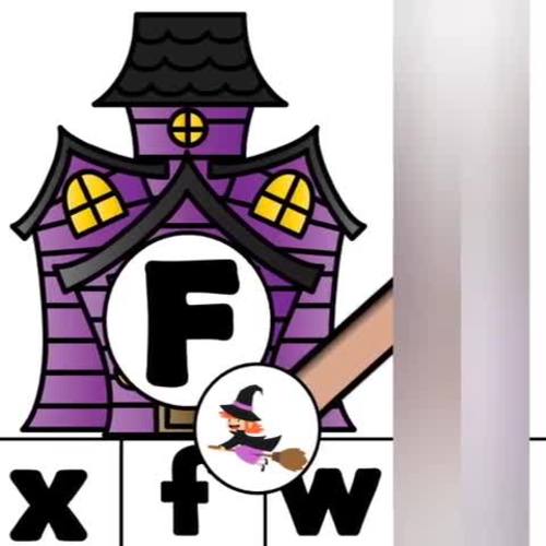 FREE Haunted House Alphabet Cards by Wee Citizens Learning | TpT