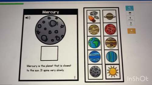 The Solar System Adapted Book Boom Cards by Where I AUT-a Be | TPT