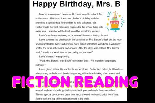 2nd and 3rd Grade Food Fiction Comprehension Passages Includes Tea ...