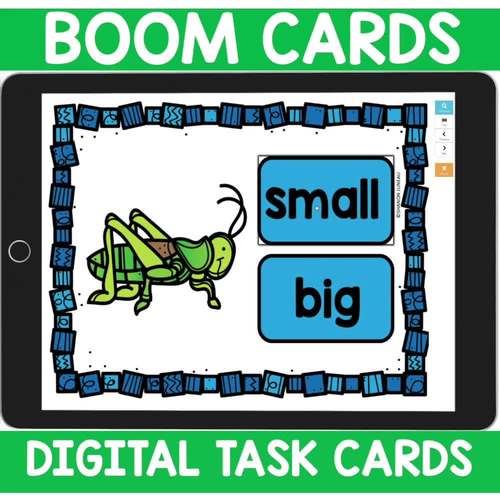 Measurable Attributes Boom Cards K.MD.A.1 No Prep Math Centers | TPT